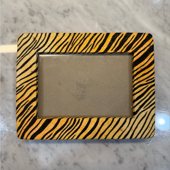 Accents | Vintage Zebra Print Photo Frame | Poshmark